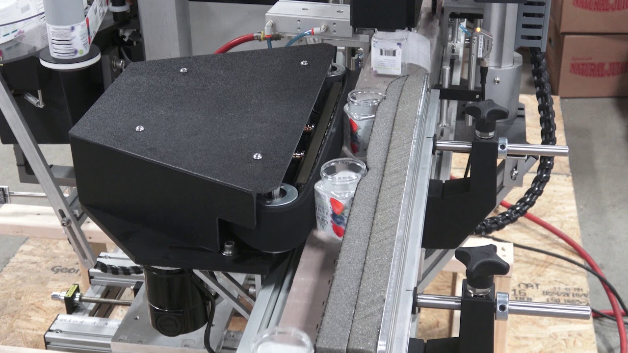 4-Panel Wrap Series Labeler | Containers - YouTube