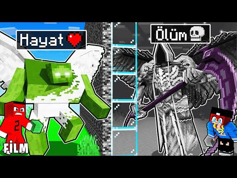 YAŞAM vs ÖLÜM MOB SAVAŞI YAPTIK !! - Minecraft