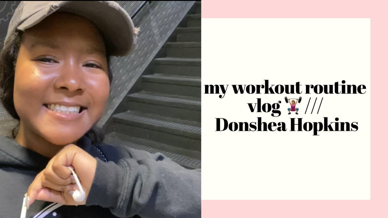 my workout routine vlog! 🦋🏋🏽‍♀️🤍 - YouTube