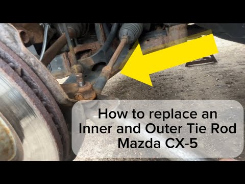 How to replace inner and outer tie rods. - YouTube