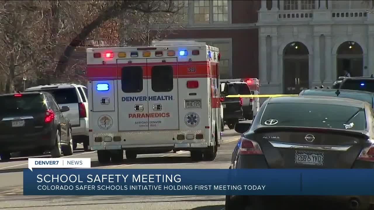 Colorado Safer Schools Initiative meeting - YouTube