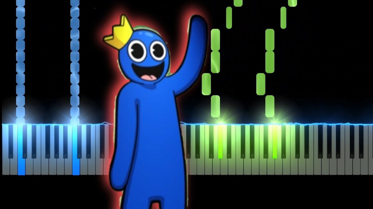 Rainbow Friends Chapter 2 - Minecart Music (Piano Tutorial) - YouTube
