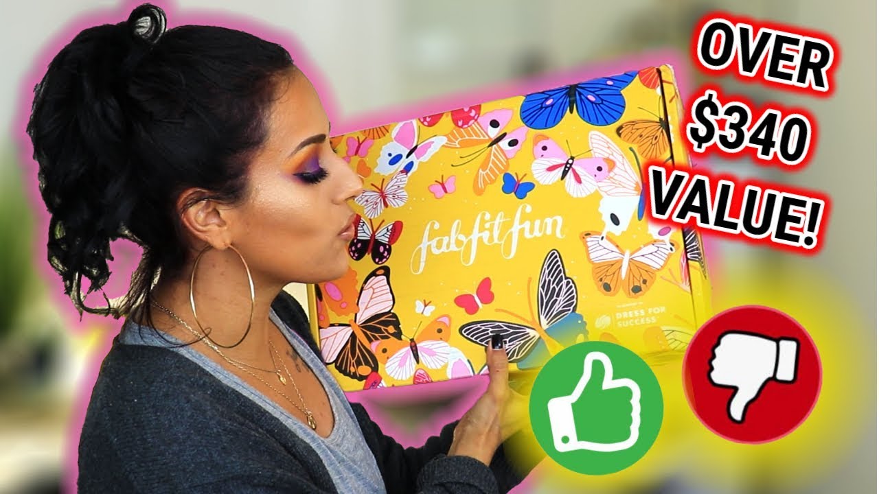 FAB FIT FUN SPRING 2020 BOX UNBOXING - YouTube