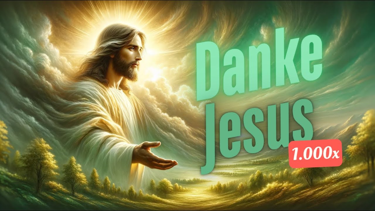 Danke, Jesus 1000x | Dankgebet | Einfach mal Danke sagen - YouTube