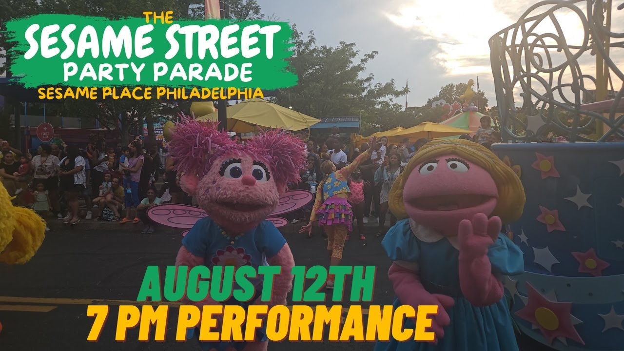 Sesame Street Party Parade | August 12th 7pm Performance | Sesame Place ...