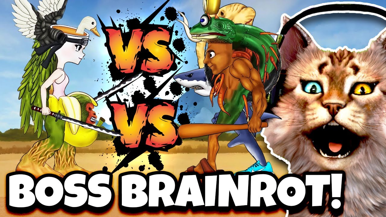 CHIMPANZINI CAPUCHINI BOMBOMBINI ASSASSINO VS TRIPA TRALALA LIRILIRA ...