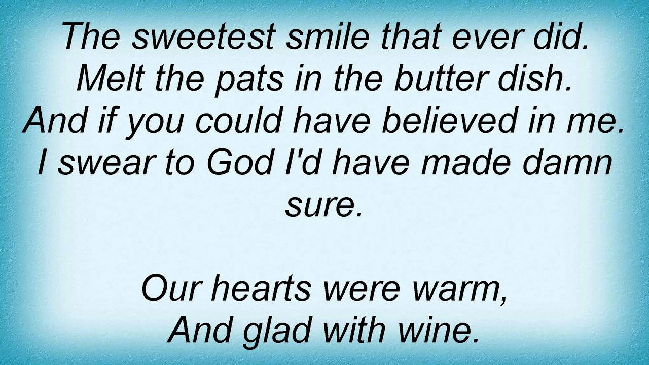 Black - Sweetest Smile Lyrics - YouTube