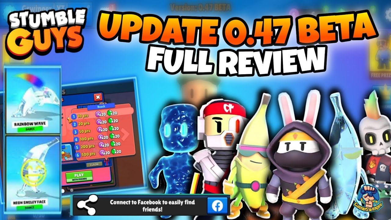 FULLREVIEW Stumble Guys New Skin,New Footsteps,New Map is here Stumble ...