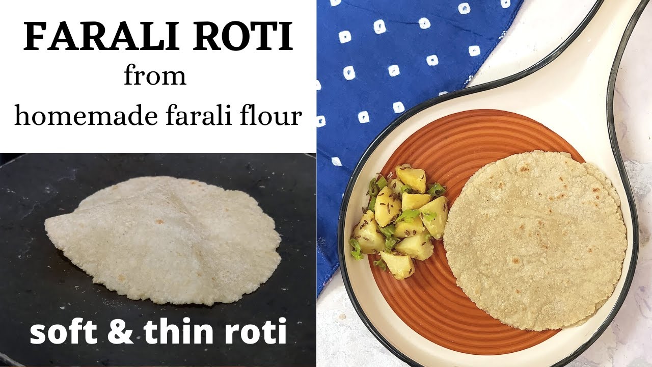 Farali Roti Recipe from homemade farali flour | Upvas Ki Roti Recipe ...