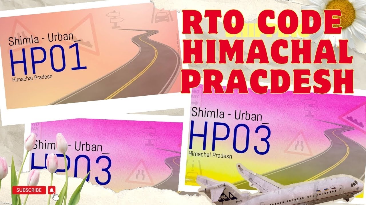 RTO Code Of Himachal Pradesh (2024) // #rto #code #himachal # ...