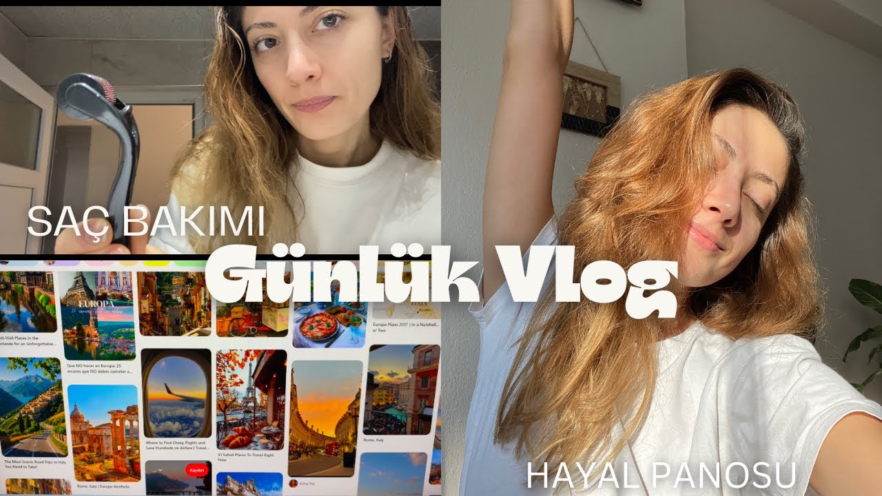 Hayal Panosu, Biberiye Suyu ve klasik ev vlog - YouTube