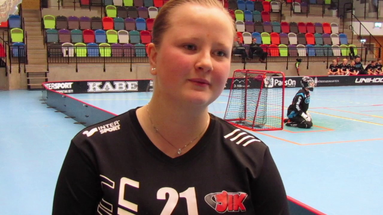 20170307 Frida Ingvarsson JIK Dam inför SSL-kvalet - YouTube