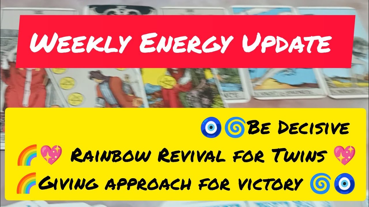 🧿🌀Be Decisive 🌈💖 Rainbow Revival for Twins 💖🌈Giving approach for ...