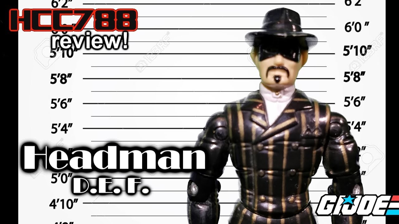 HCC788 - 1992 HEADMAN - D.E.F. Drug Kingpin - G.I. Joe toy review ...
