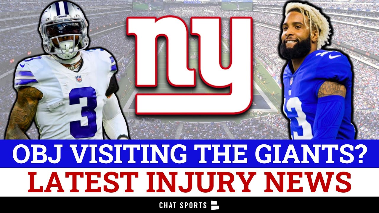 HUGE Odell Beckham Rumors: OBJ Set To VISIT Giants + MAJOR Giants ...