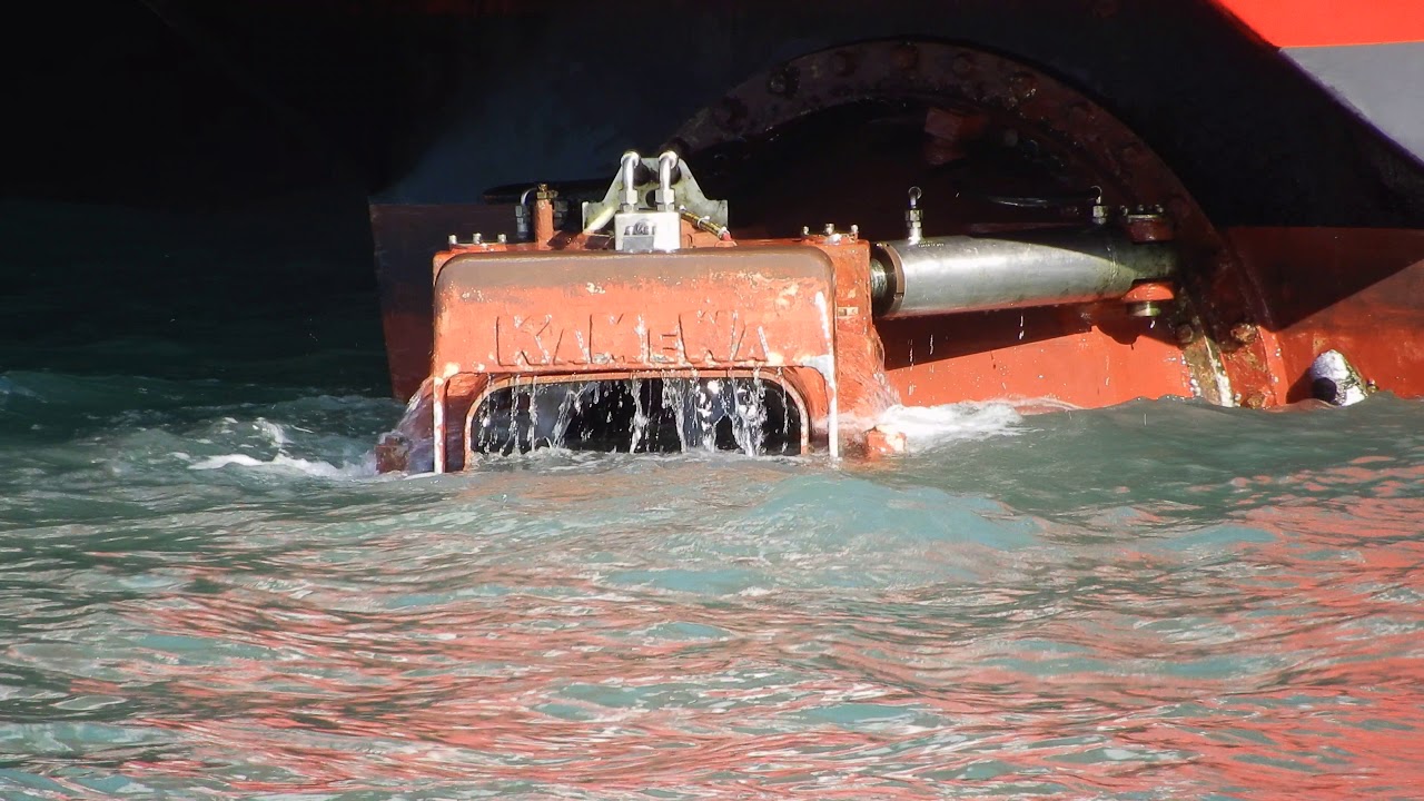 Rolls Royce Kamewa 90SII waterjets - YouTube