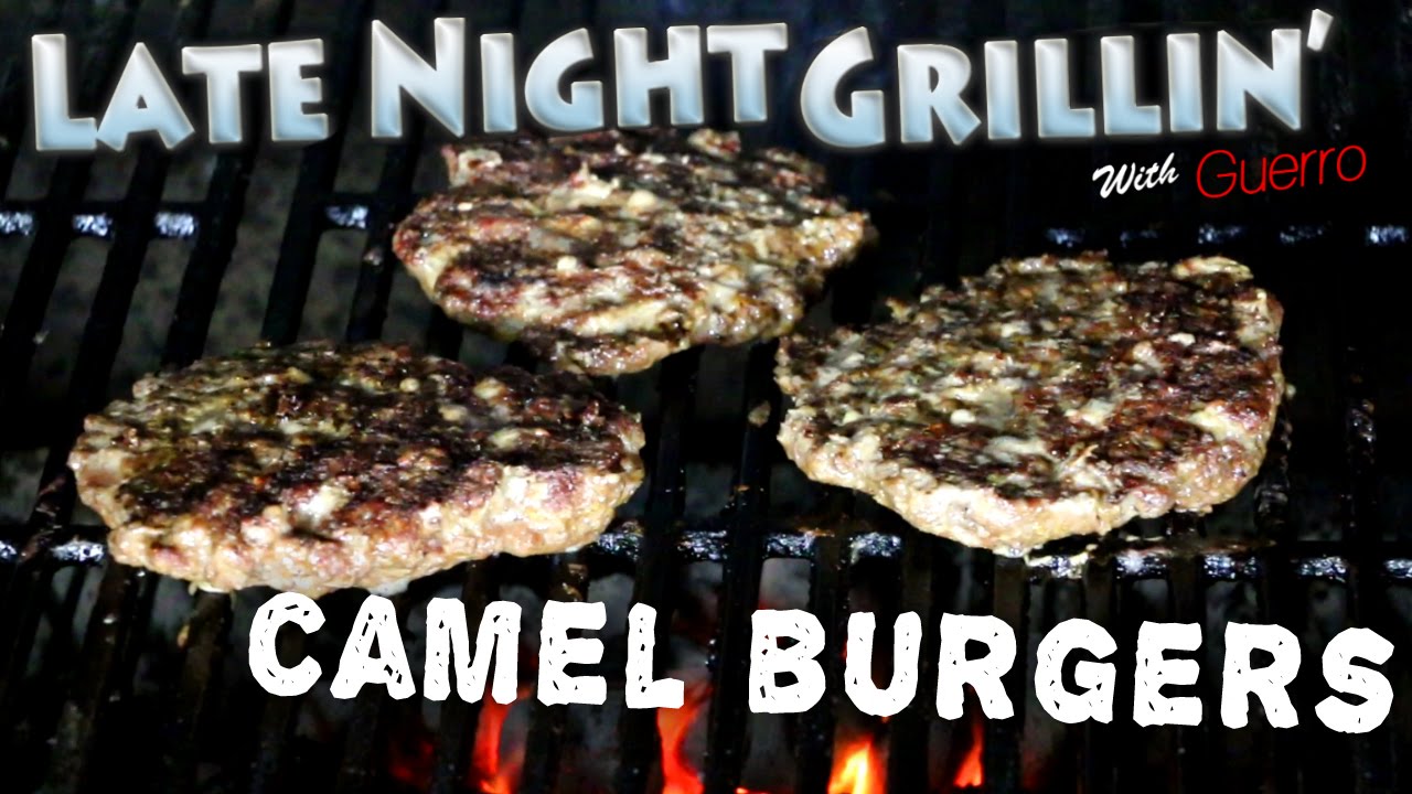 Grillin' Camel Burgers - YouTube
