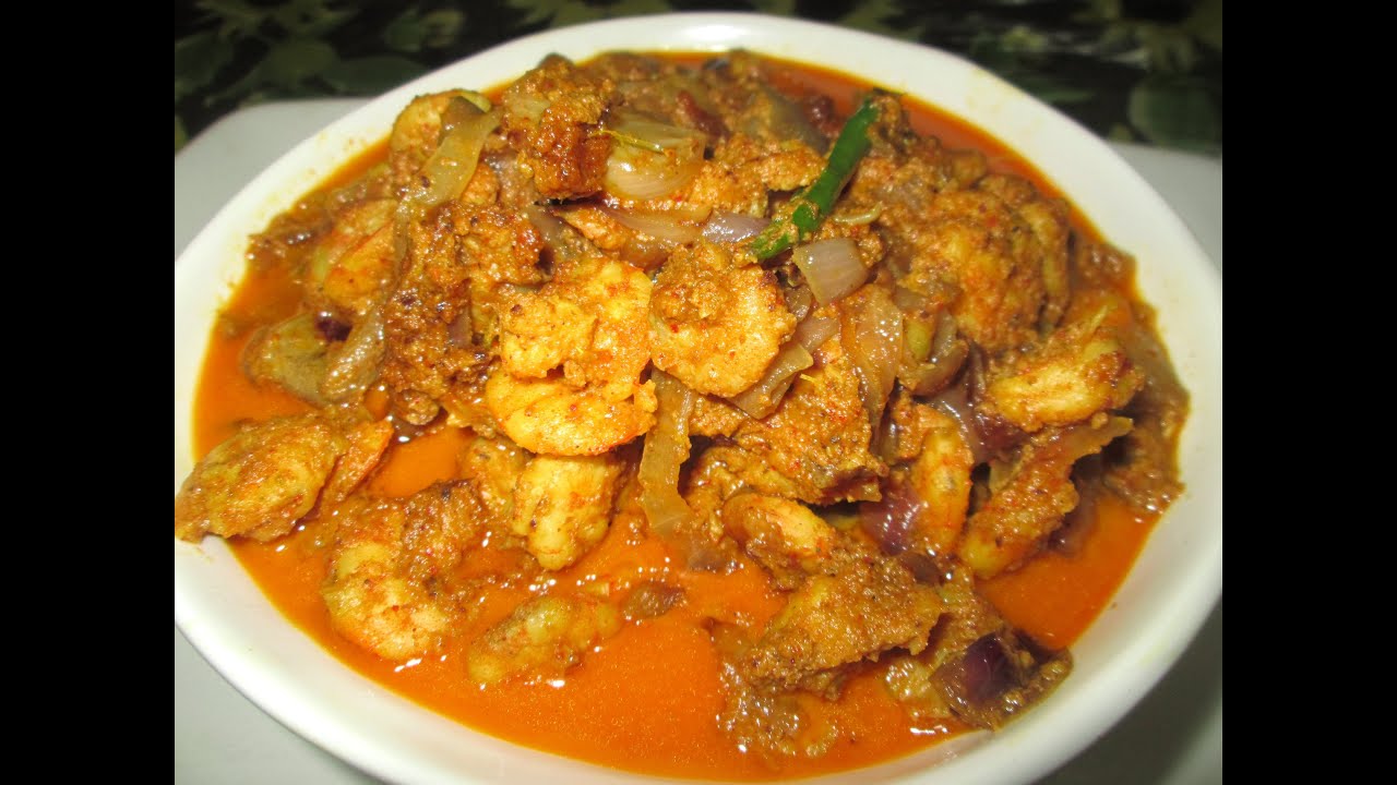 Prawn Dopiaza/Chingri Dopiaza Recipe - YouTube