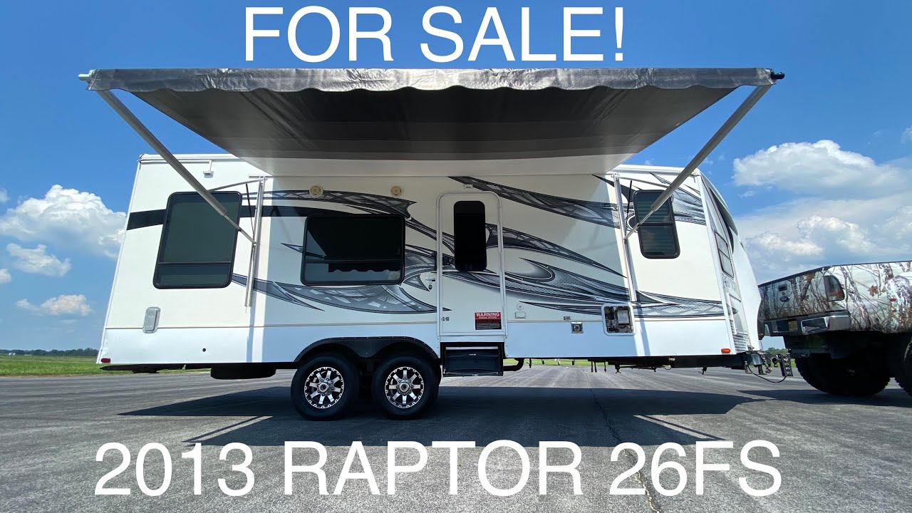 2013 Keystone Raptor 26FS FOR SALE - YouTube