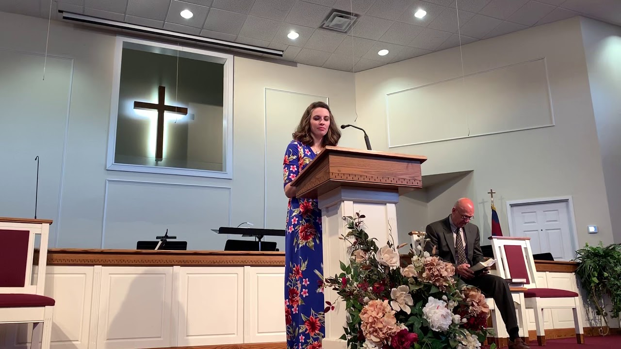 My Life Is An Offering by Erica Gardner at Temple Baptist Church in ...