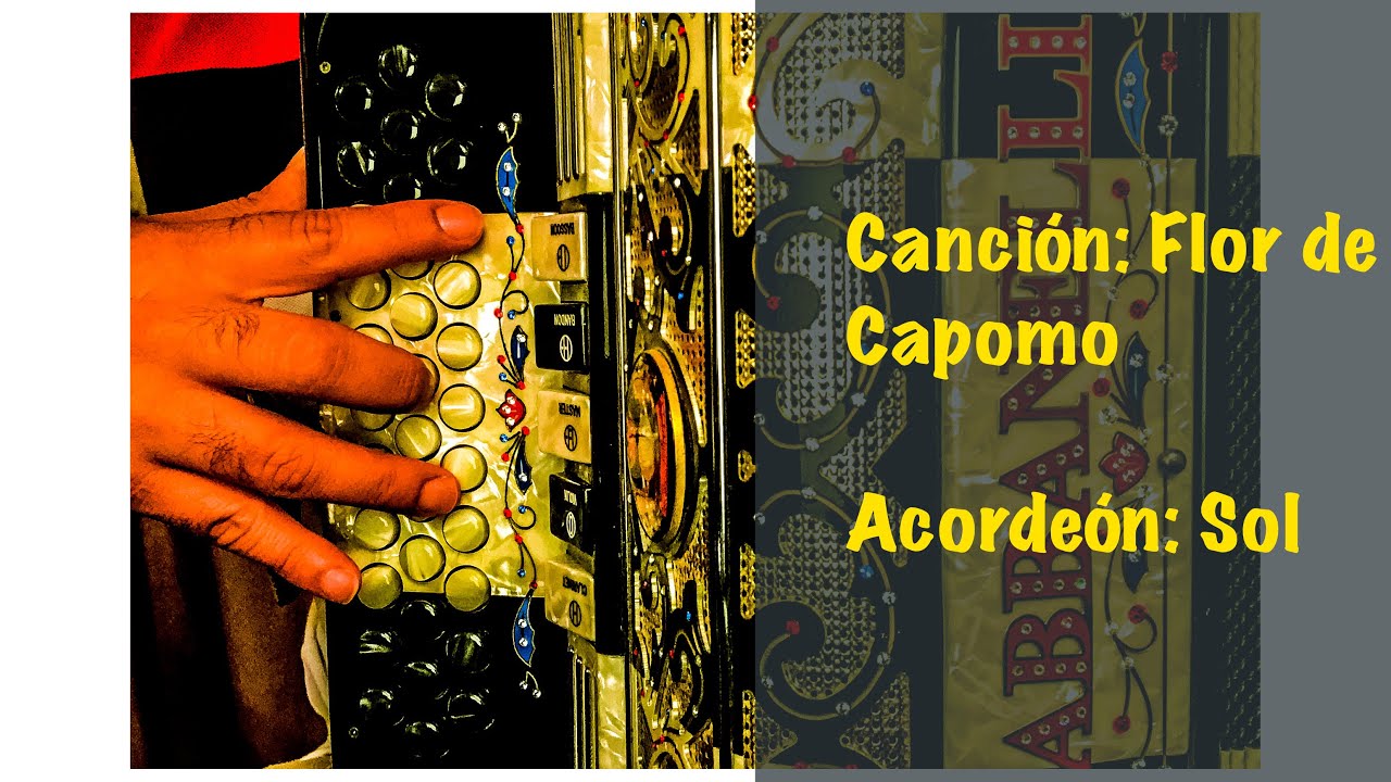 Flor de Capomo Tutorial Acordeon Sol Parte 1 Chords - Chordify