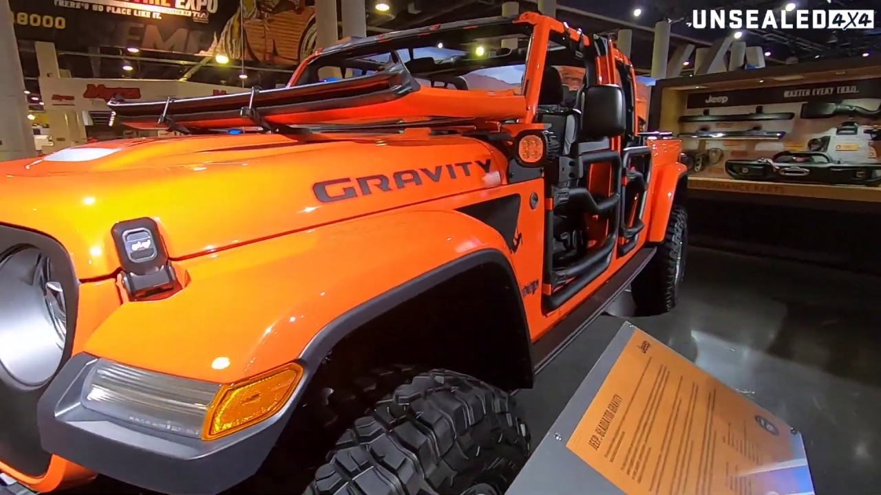 MOPAR Jeep Gladiator Concept SEMA - Walk-around - YouTube