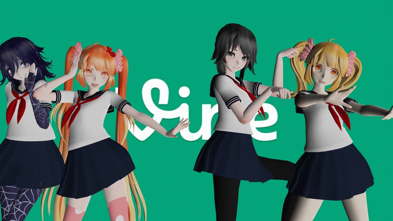 [ MMD X YANDERE SIMULATOR RIVALS] VINE MEMES COMPILATION 2 - YouTube