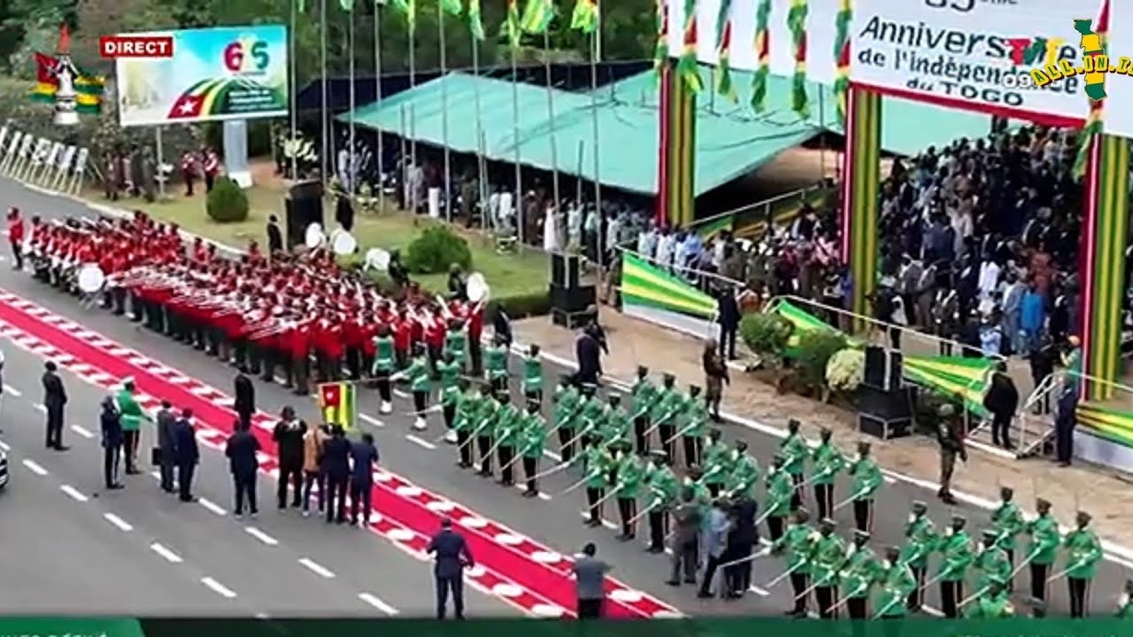 Part 1/11 65th Anniversary of Togo’s Independence: President Faure ...