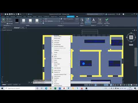 How to remove border around a text in Autocad Hatching - YouTube
