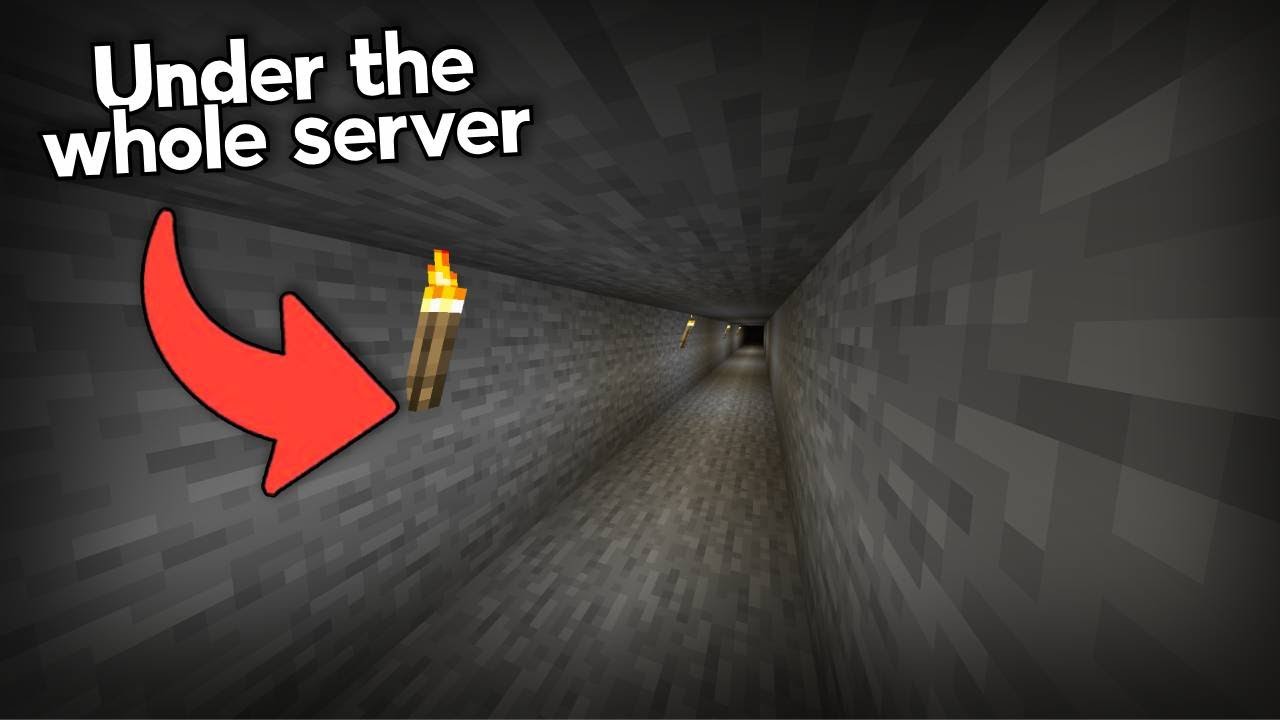 I made the UNDERGROUND RAILROAD in MINECRAFT... - YouTube