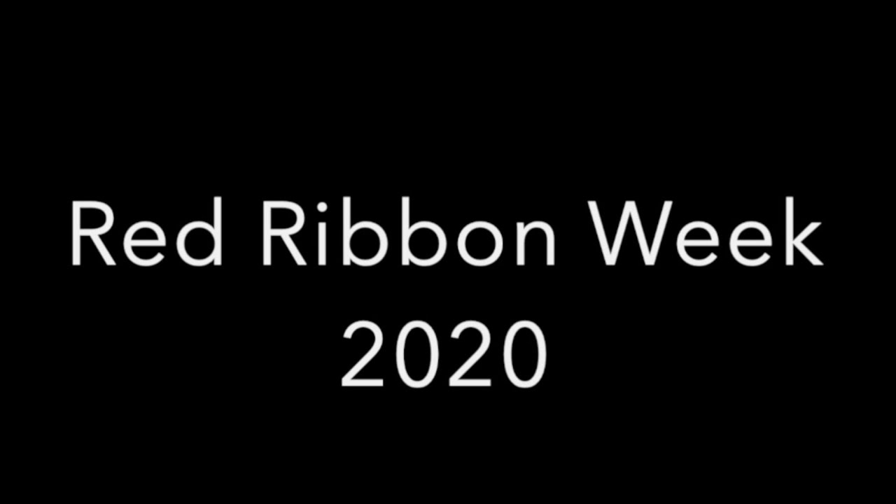 Red Ribbon Week 2020 - Pendleton Elementary - YouTube