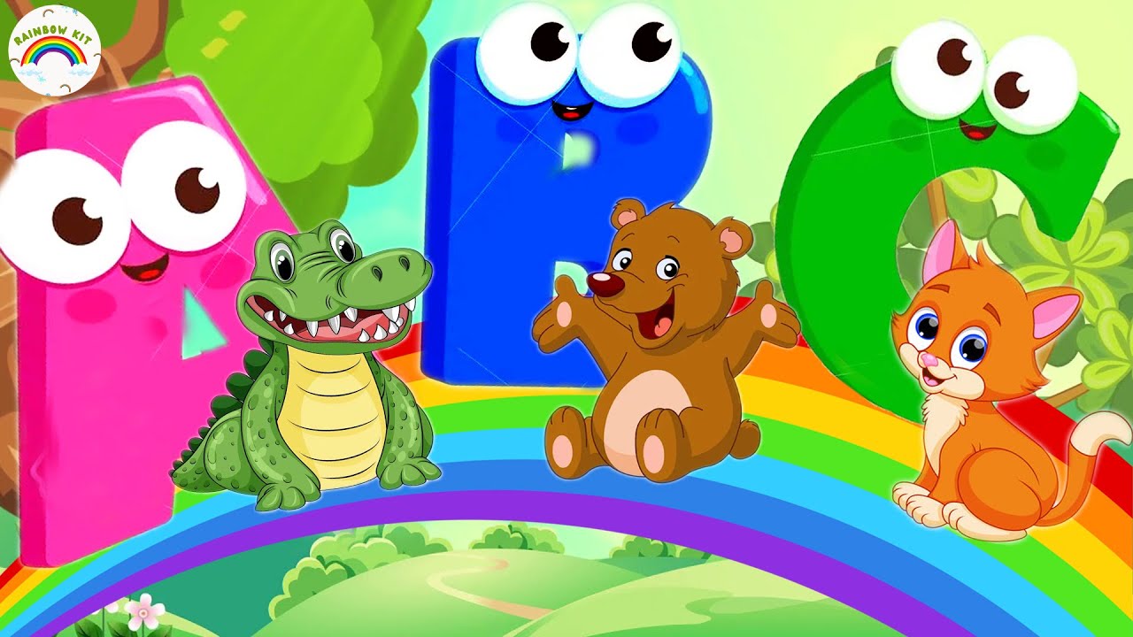 ABC Animals | A to Z Animal Alphabet – Learn the Alphabets, Animal ...
