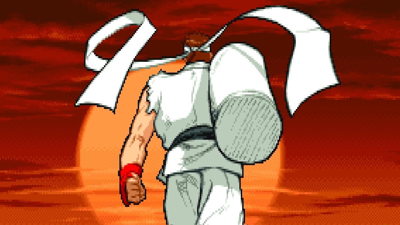 Street Fighter Alpha 3 - Ryu Ending (Arcade) - YouTube