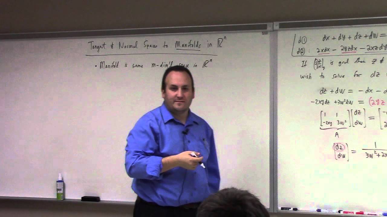 Advanced Calculus: Lecture 7 part 2: implicit differentiation - YouTube
