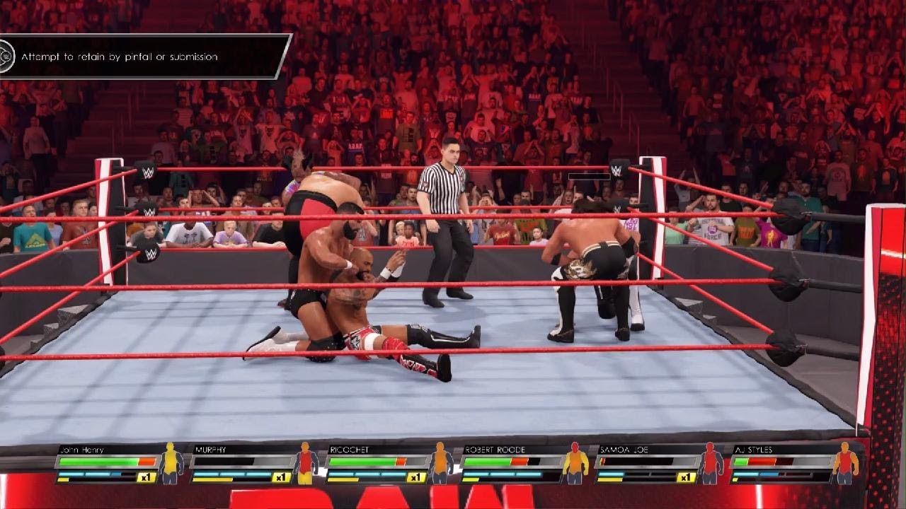 WWE 2K22 Tasmanian devil ref - YouTube