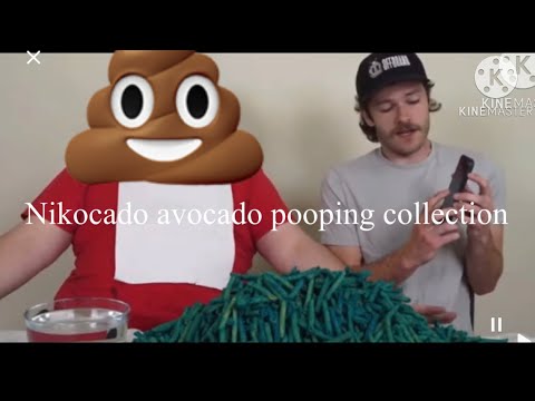 Nikocado avocado pooping collection (HIGH PITCHED) - YouTube