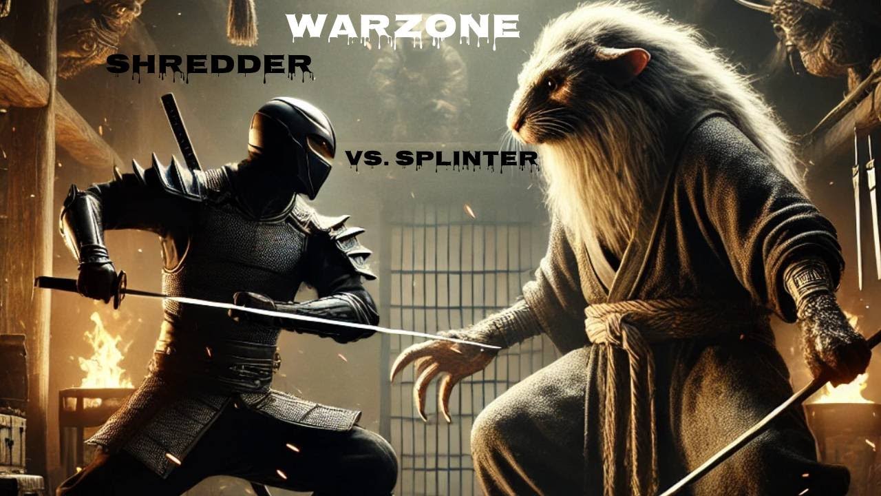 Warzone Shredder vs. Splinter #videogame #gaming #warzone #cod #fyp # ...