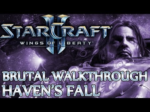 Ⓦ Starcraft 2 WoL Walkthrough ▪ Brutal - Haven's Fall ▪ Colonist Mission 3 (Selendis)