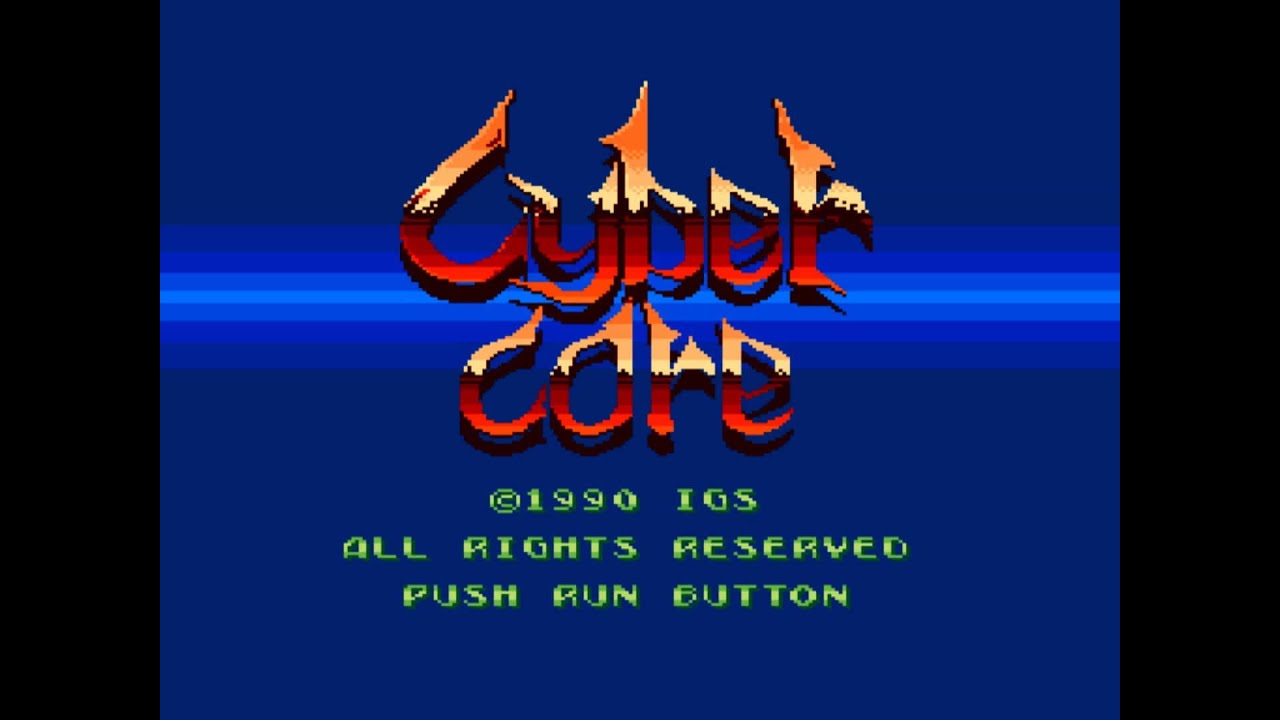 PCE サイバーコア / Cyber Core 1990 DEMO - YouTube