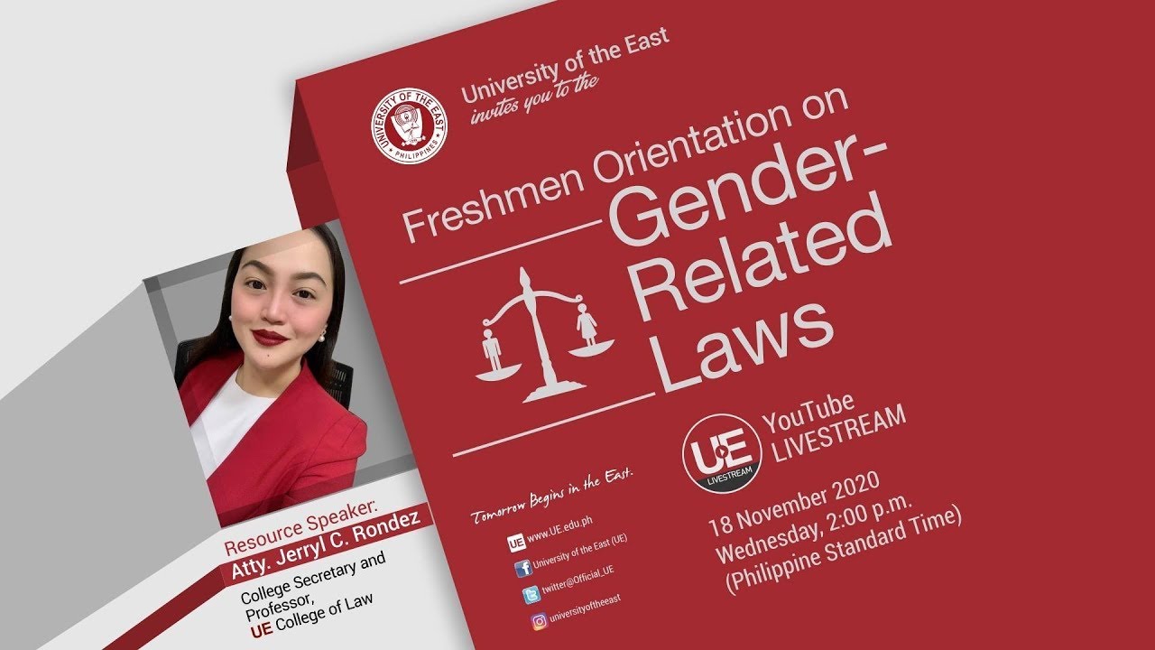 Gender-Related Laws - 11/18/20 - YouTube