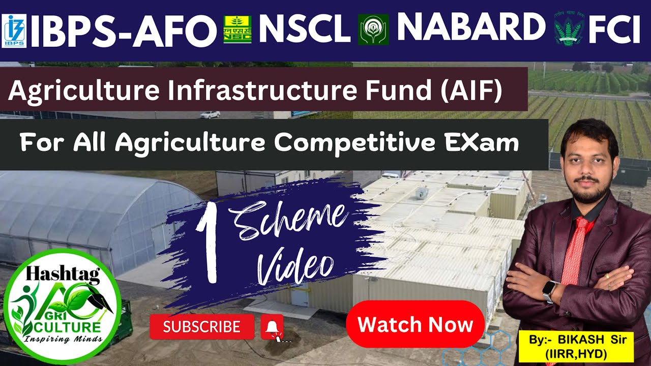 Agriculture Infrastructure Fund | AIF Scheme | Scheme for Agriculture ...