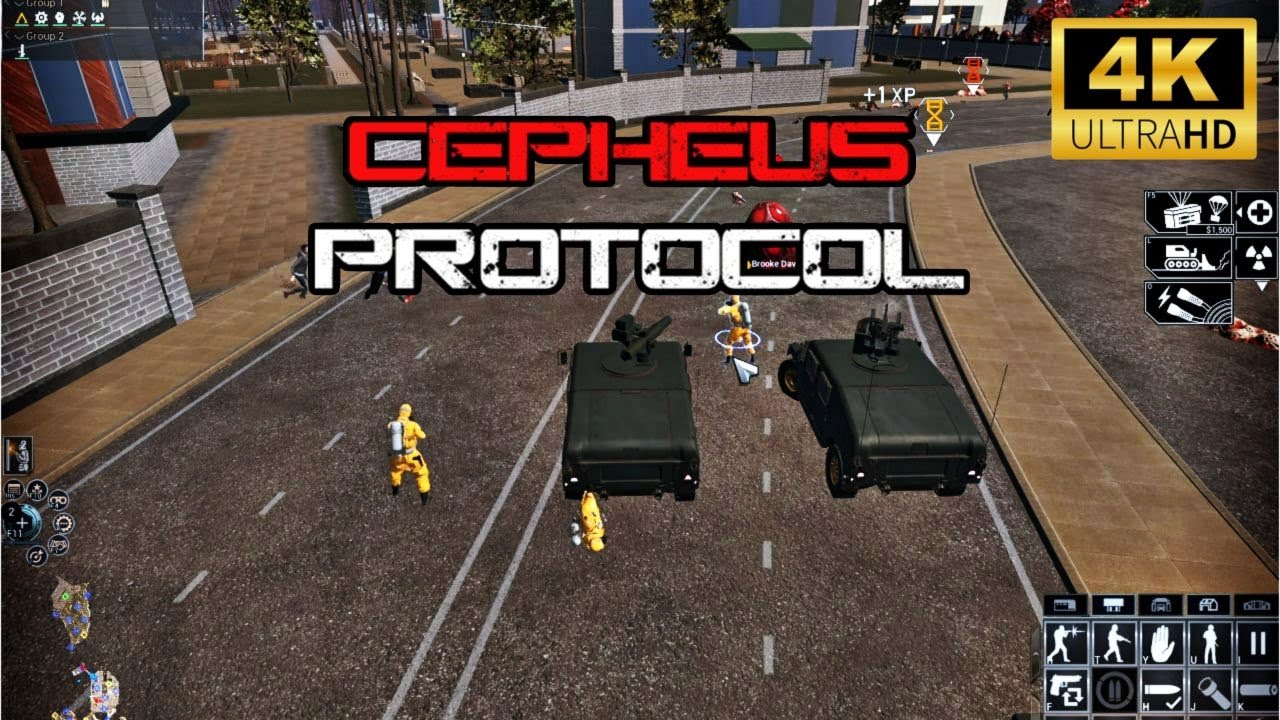 Cepheus protocol (2020) zombie strategy Ep4 4K gameplay - YouTube