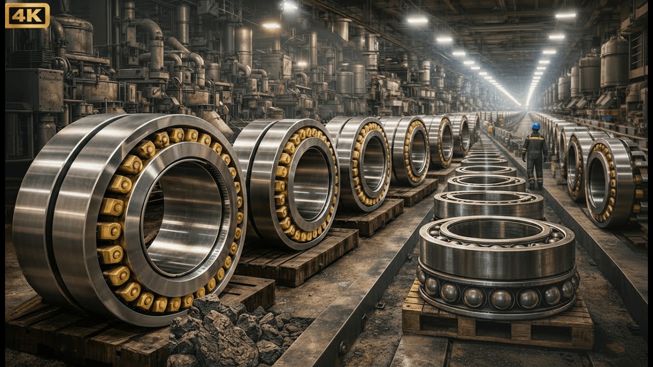 Inside the Industrial Bearing Industry | From Forged Steel Rings to ...