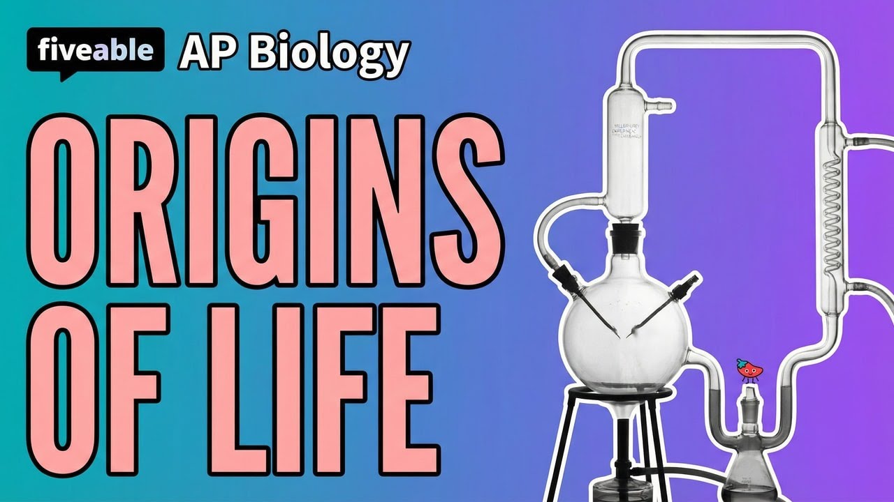 AP Biology - Origins of Life: Chemical Evolution & RNA | Fiveable Cram ...