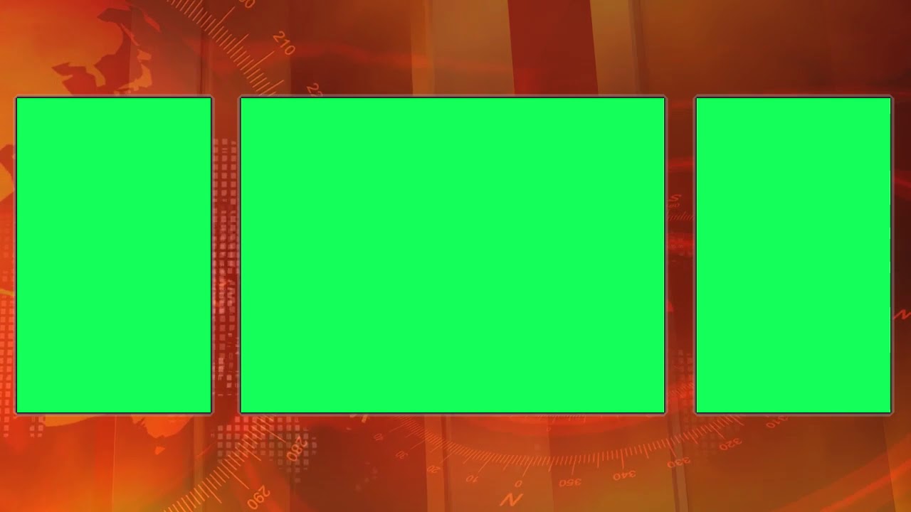 Three Window Green screen|News Three Window|Adobe premiere #ak creative ...