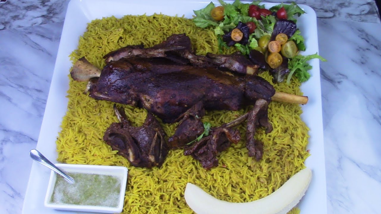 Somali Bariis iyo Hilib Ari (Rice with Goat Meat) - Ep.158 - YouTube