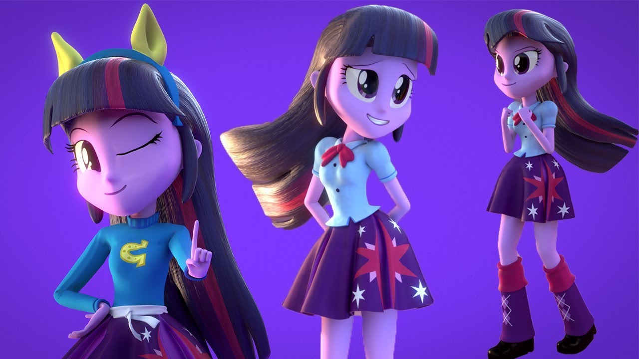 Rainboom Style Video Game with Twilight Sparkle (EQUESTRIA GIRLS) - YouTube
