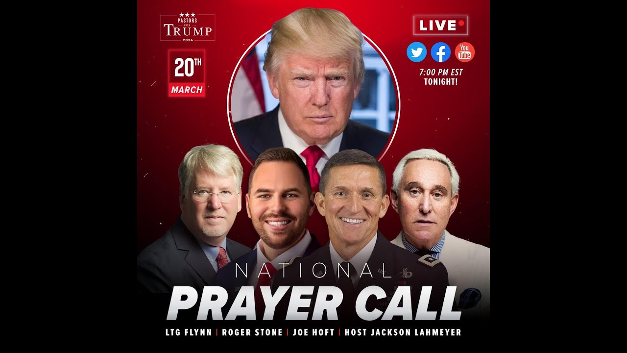 President Donald Trump Joining Live! | Pastor's For Trump National ...