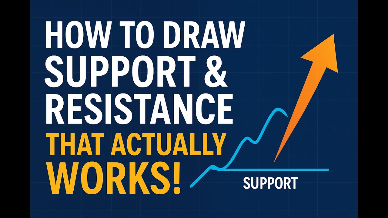 How to Draw Support & Resistance That ACTUALLY Works! - YouTube