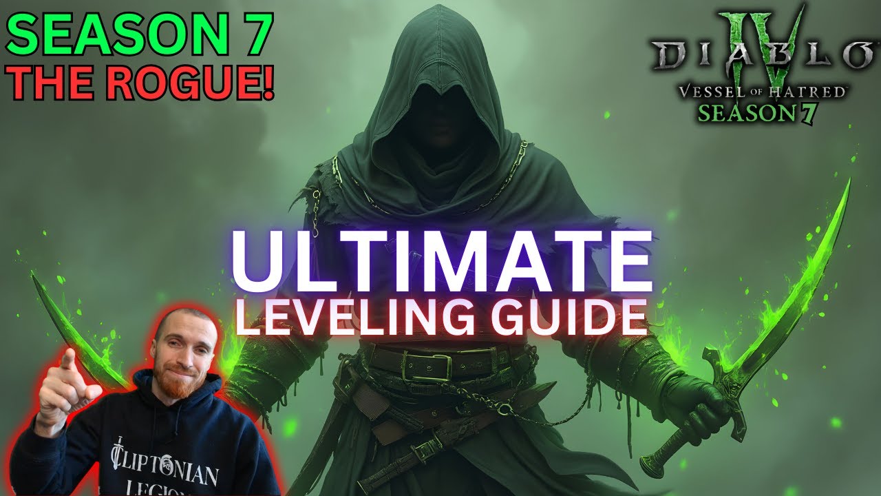 Diablo 4 Season 7: Ultimate Rogue Leveling Guide! - YouTube